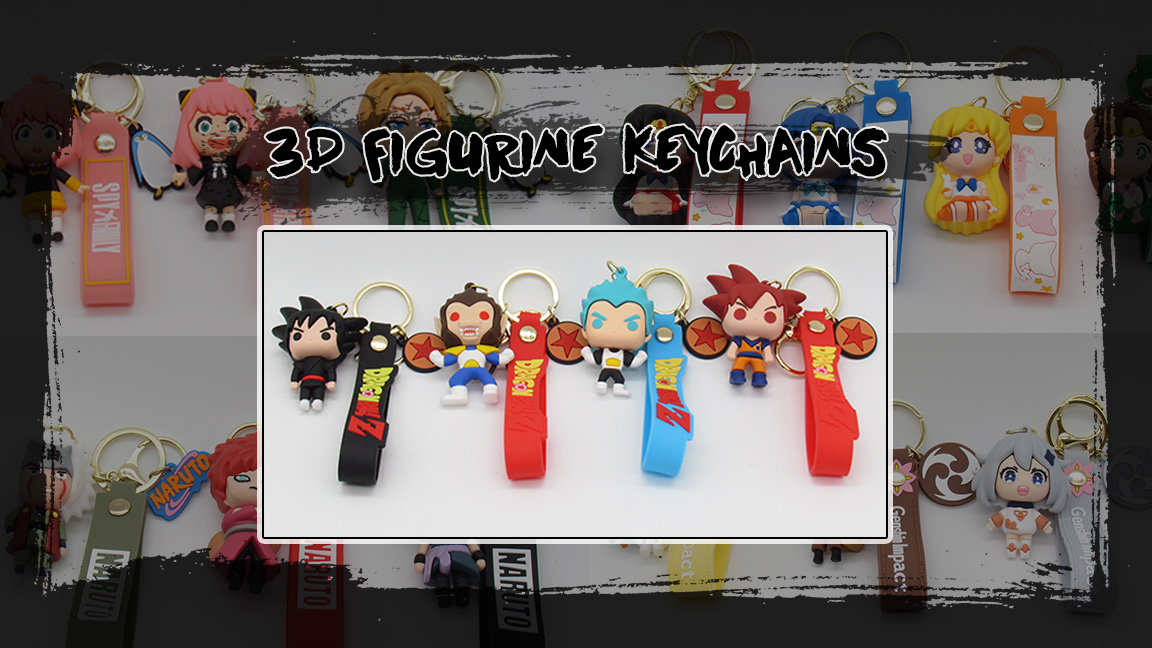 3D Figurine Keychain Collection – Da Pop Up Shop
