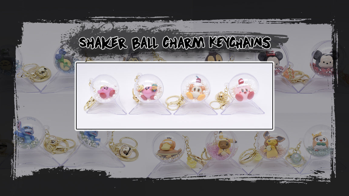 Shaker Ball Charm Keychain Collection – Da Pop Up Shop