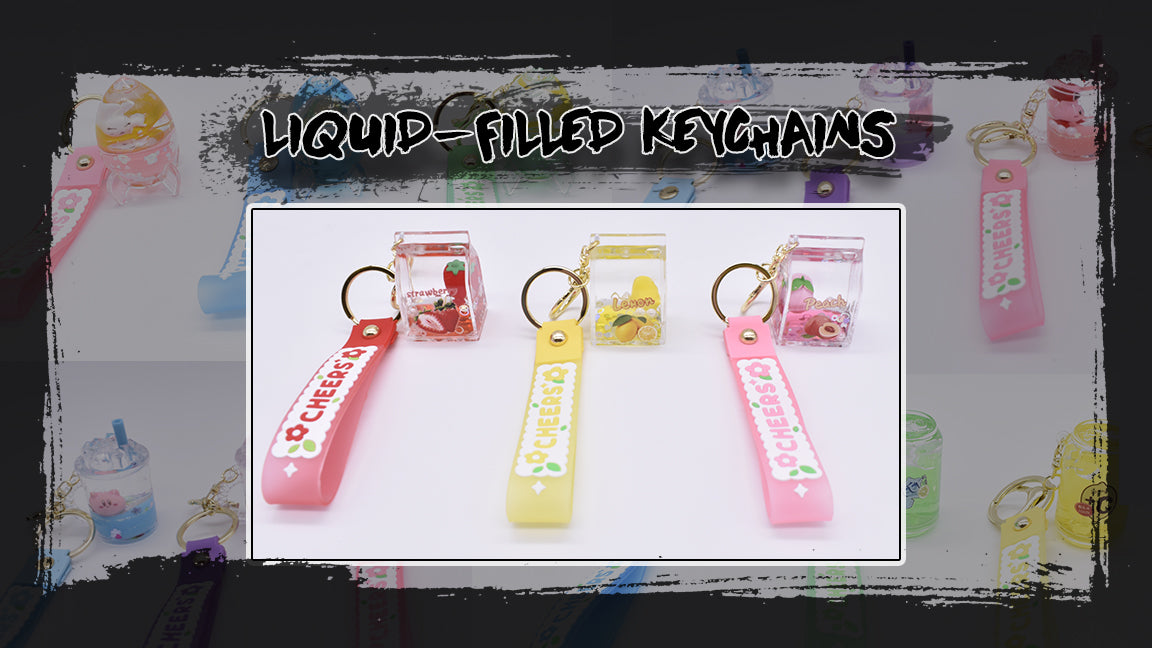 Liquid Filled Keychain Collection – Da Pop Up Shop