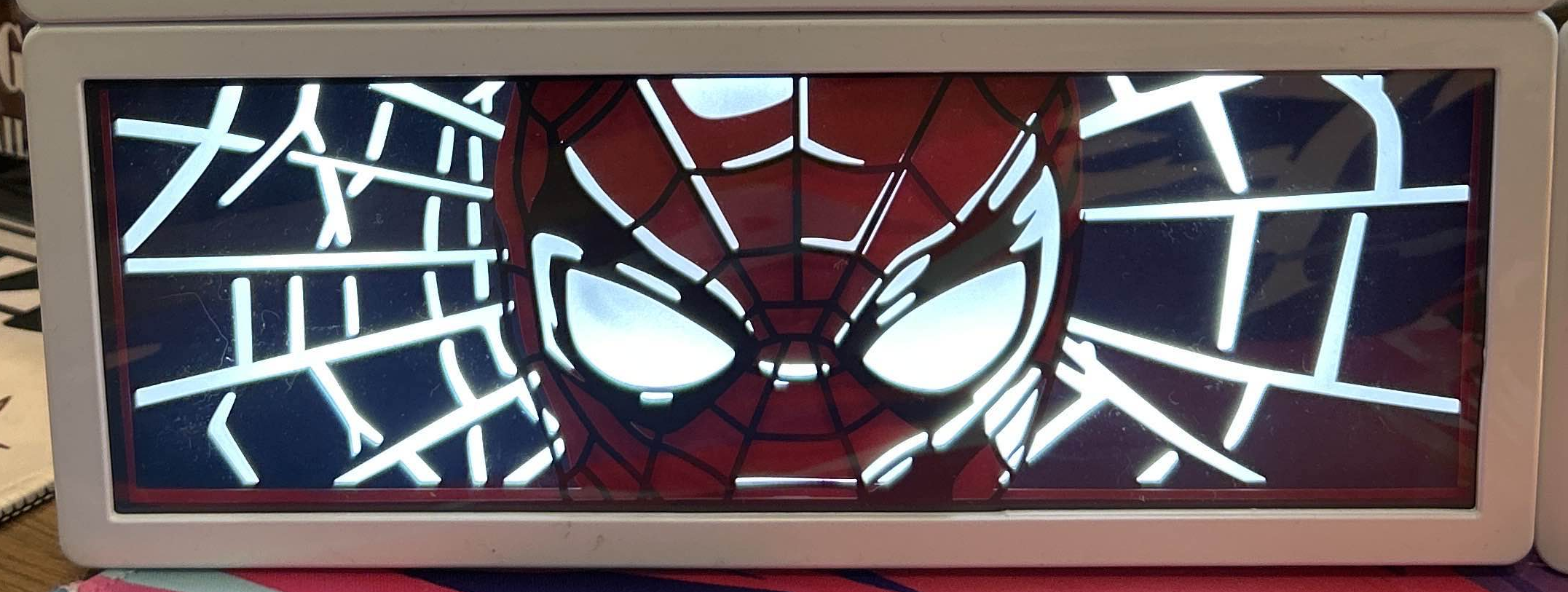(MCU-01FACE) SPIDERMAN Spiderman Movie LED Face Portrait Frame – Da Pop ...