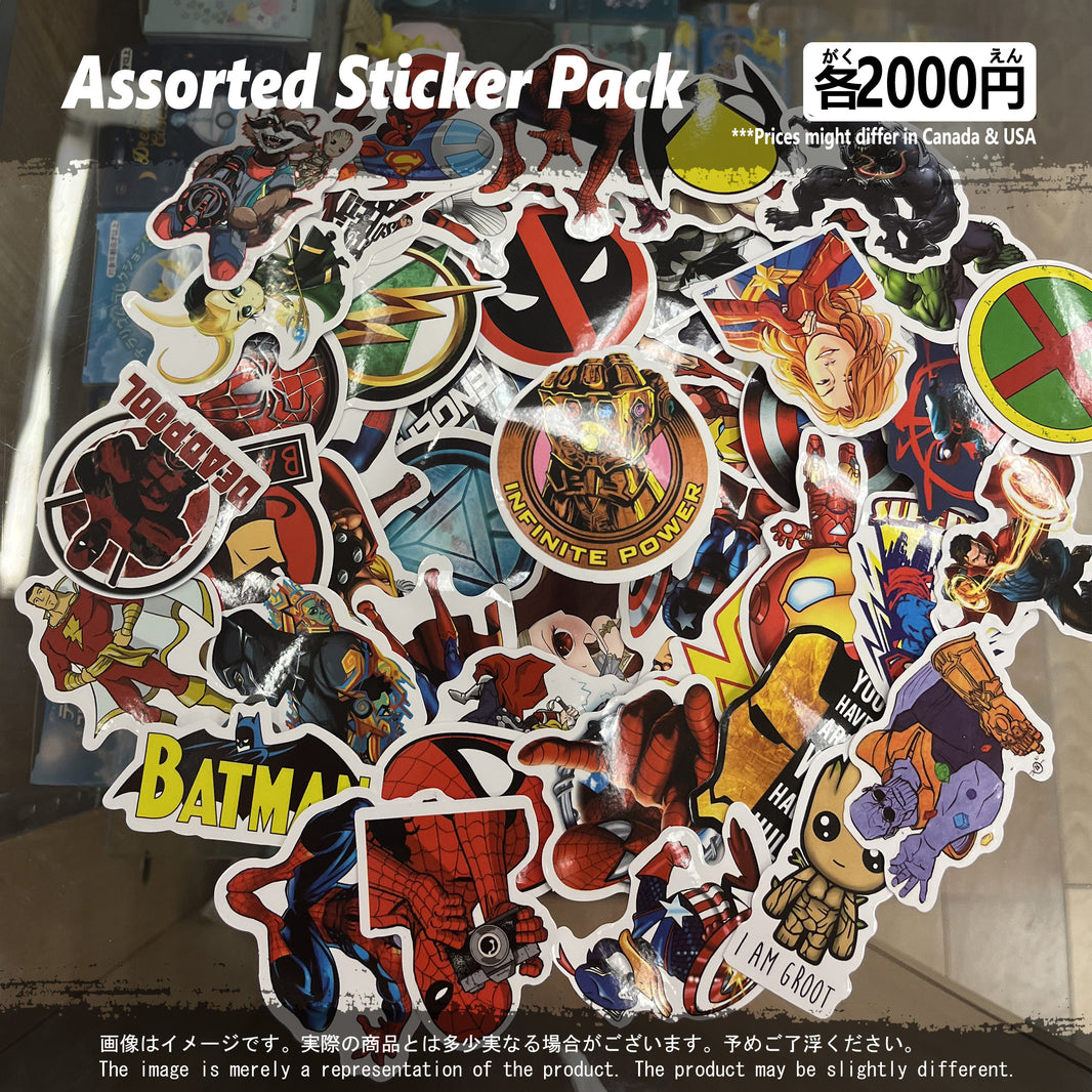 Assorted Sticker Pack Collection – Da Pop Up Shop
